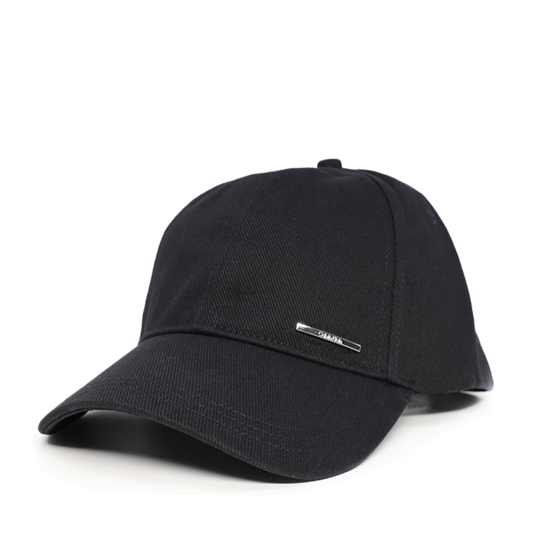 Calvin Klein Șapcă bărbați Calvin Klein Jeans neagră din bumbac organic ...