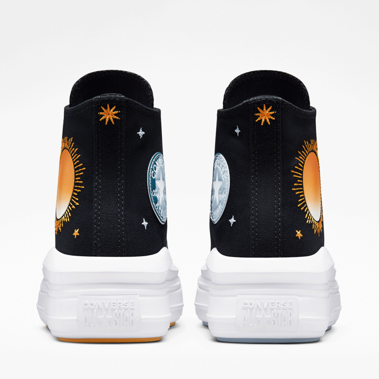 Converse Sneakers high top femei Converse Chuck Taylor All Star Move ...